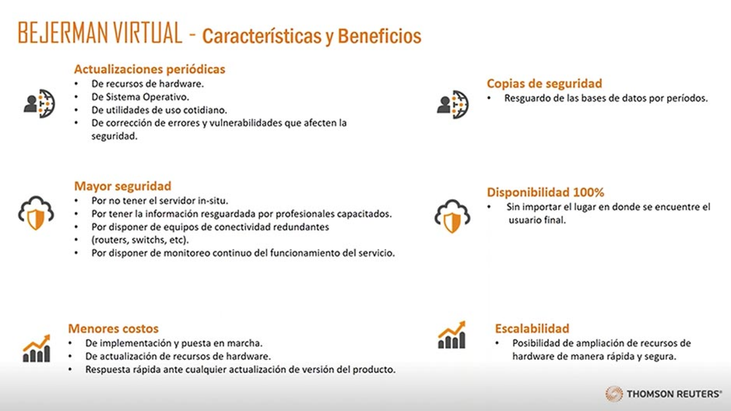 Bejerman Virtual | Plataforma de operaciones comerciales | Thomson Reuters