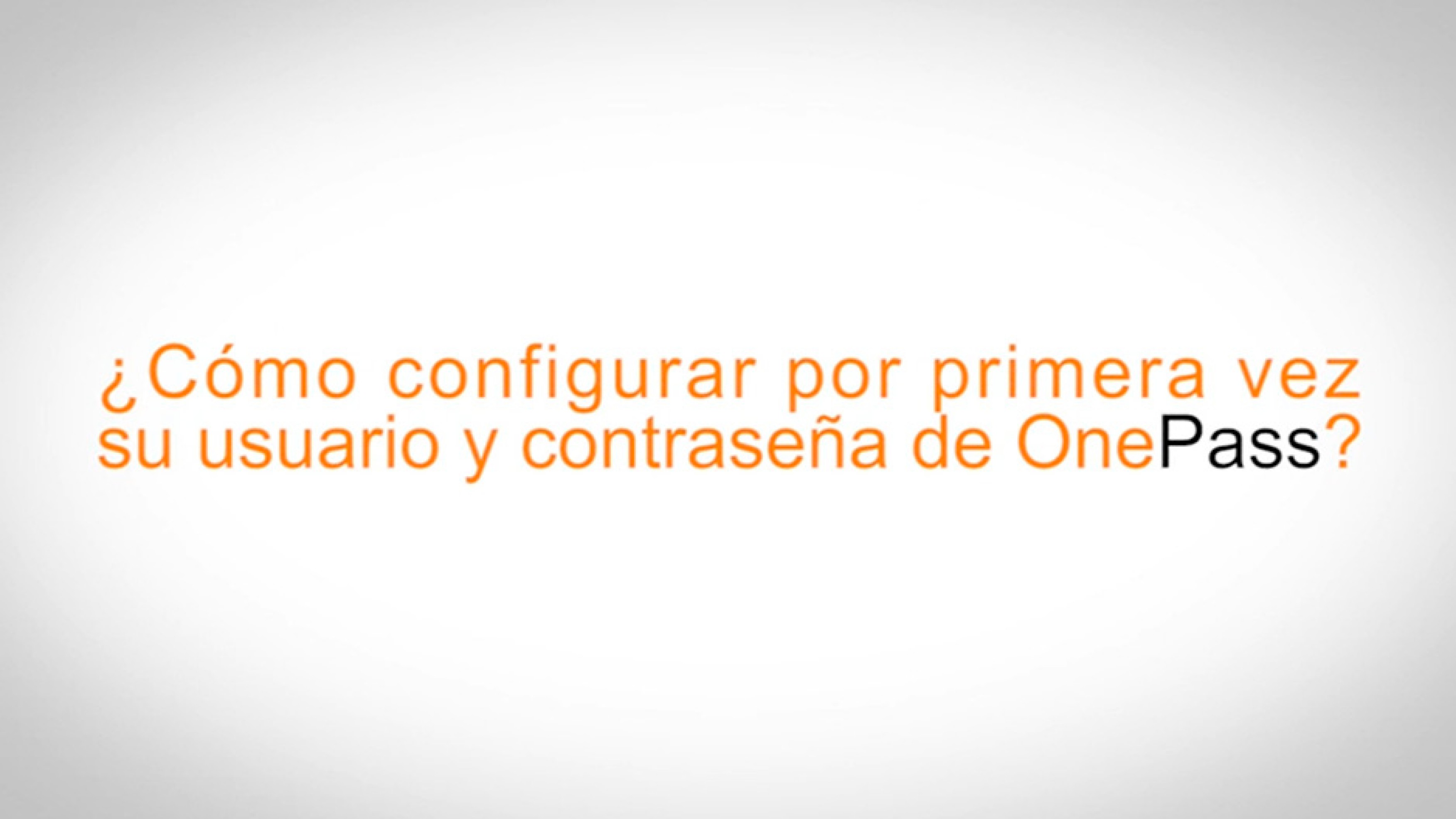 Contraseña única OnePass | Thomson Reuters